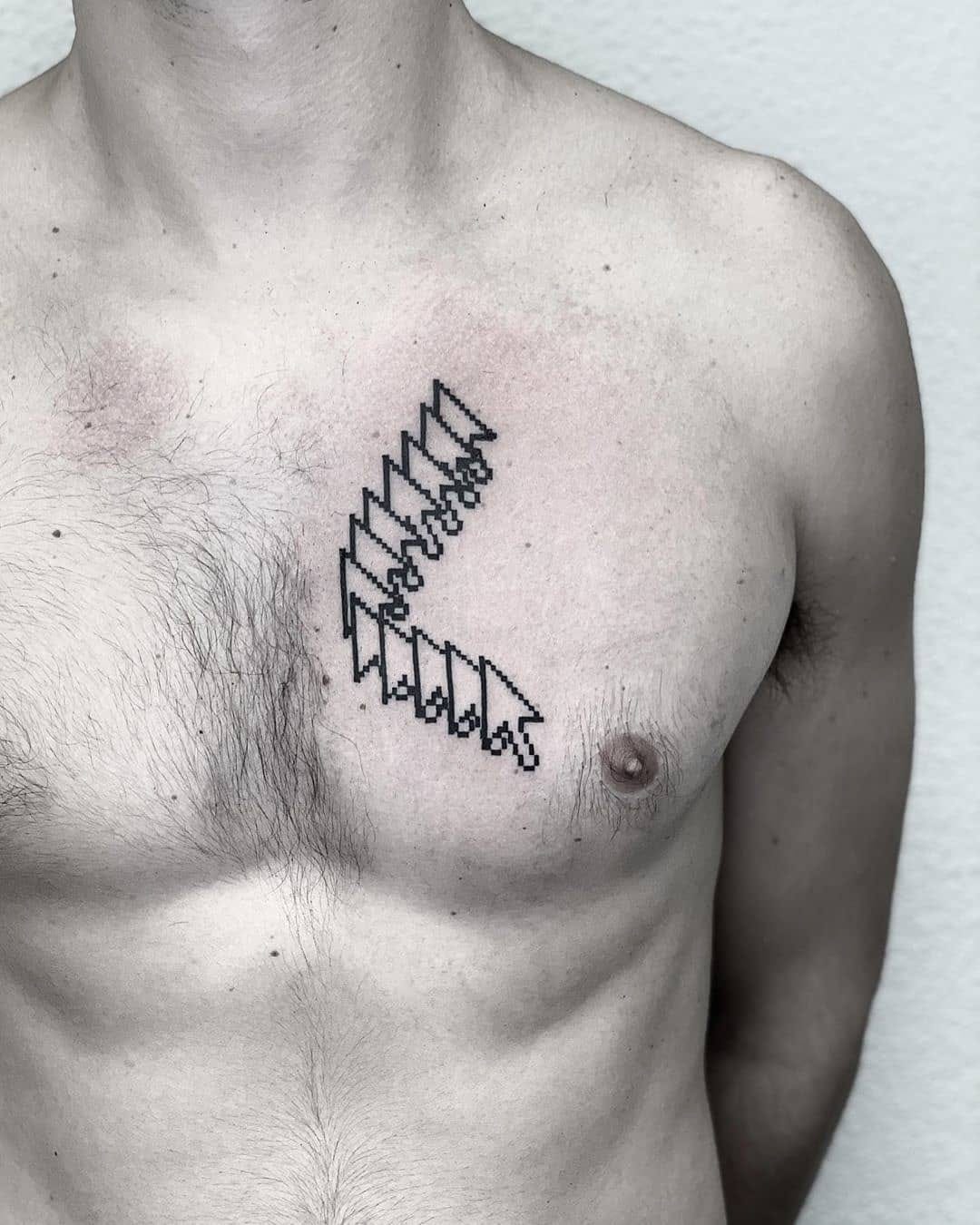 Programmer Tattoo Head Body Programmer Tattoo Program