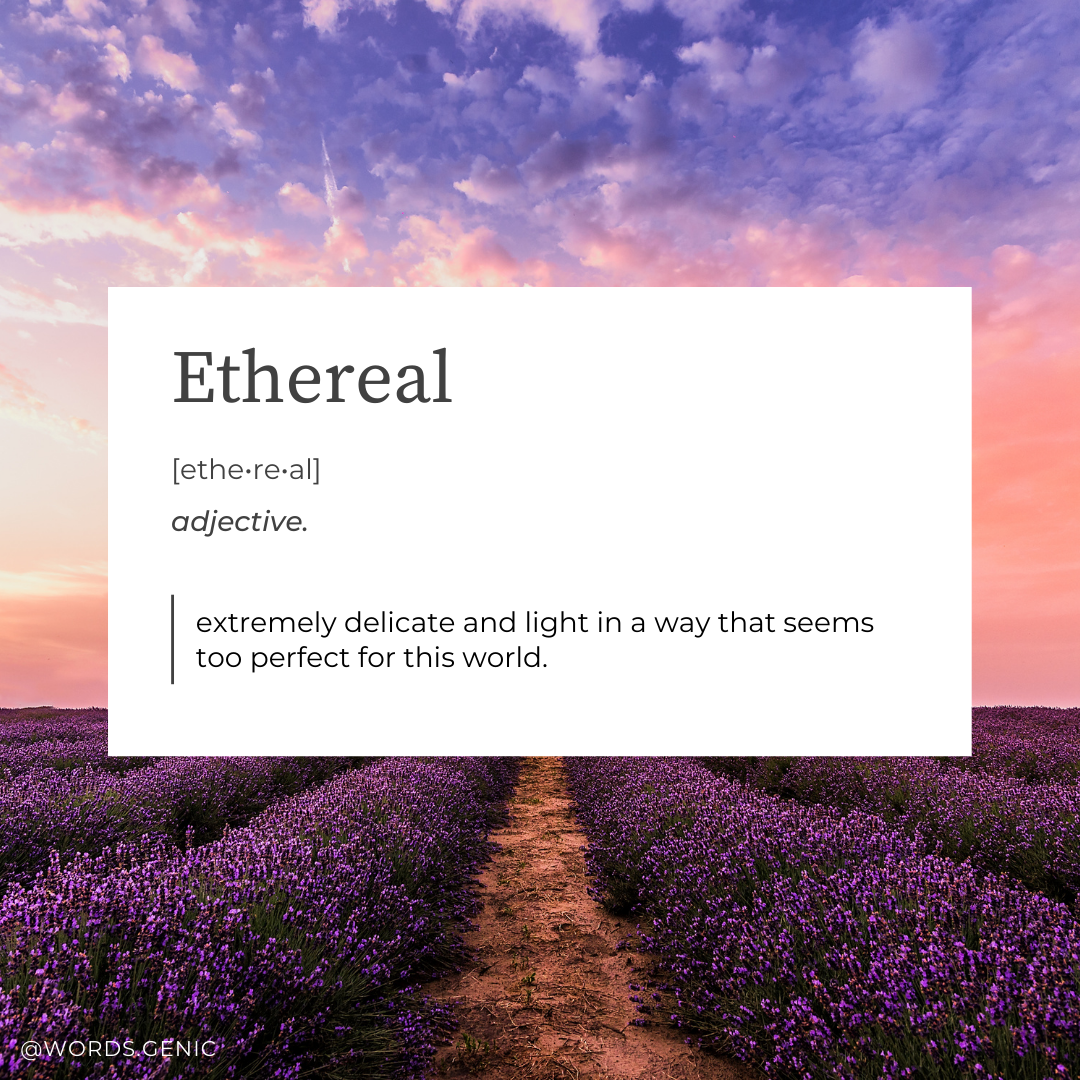 Beautiful Words Vocabulary