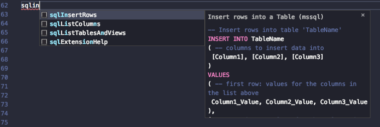Integrating Database Development In Visual Studio Code