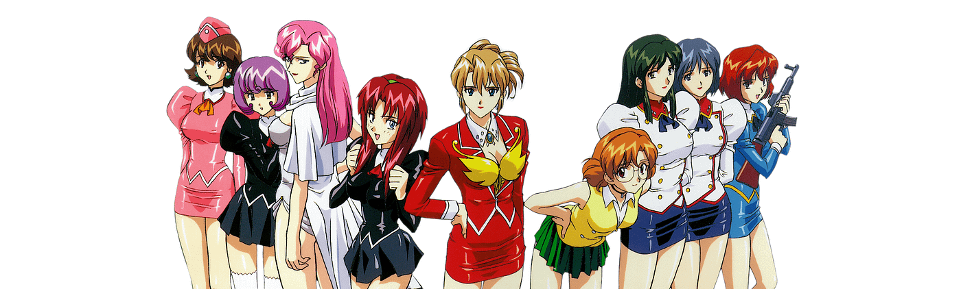 Aika Zero Characters