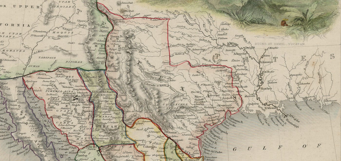 Mexico And Texas History
