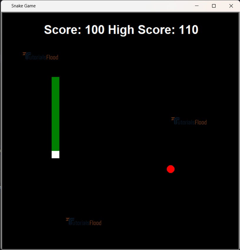Python Project - Snake Game. Snake Game is one of the most popular…, by ...