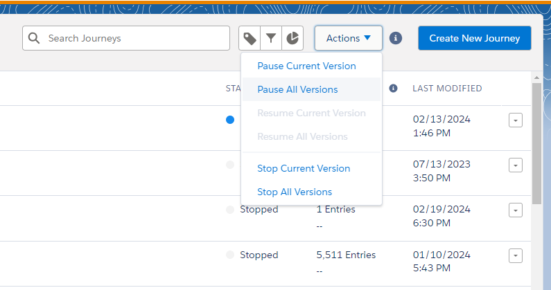 Sfmc SFMC Journey Builder