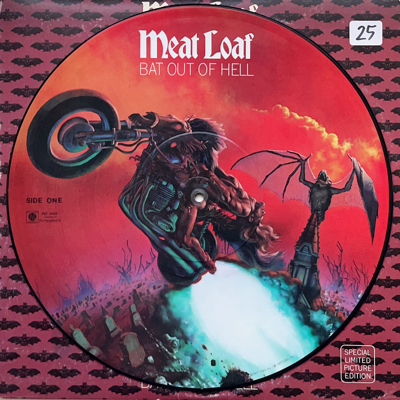 Meatloaf Bat Out Of Hell Wallpaper