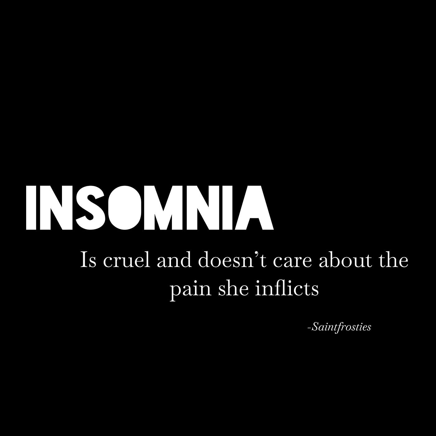 Insomnie Quotes Buy Let Me Sleep / Insomnia Quotes Print/poster Online