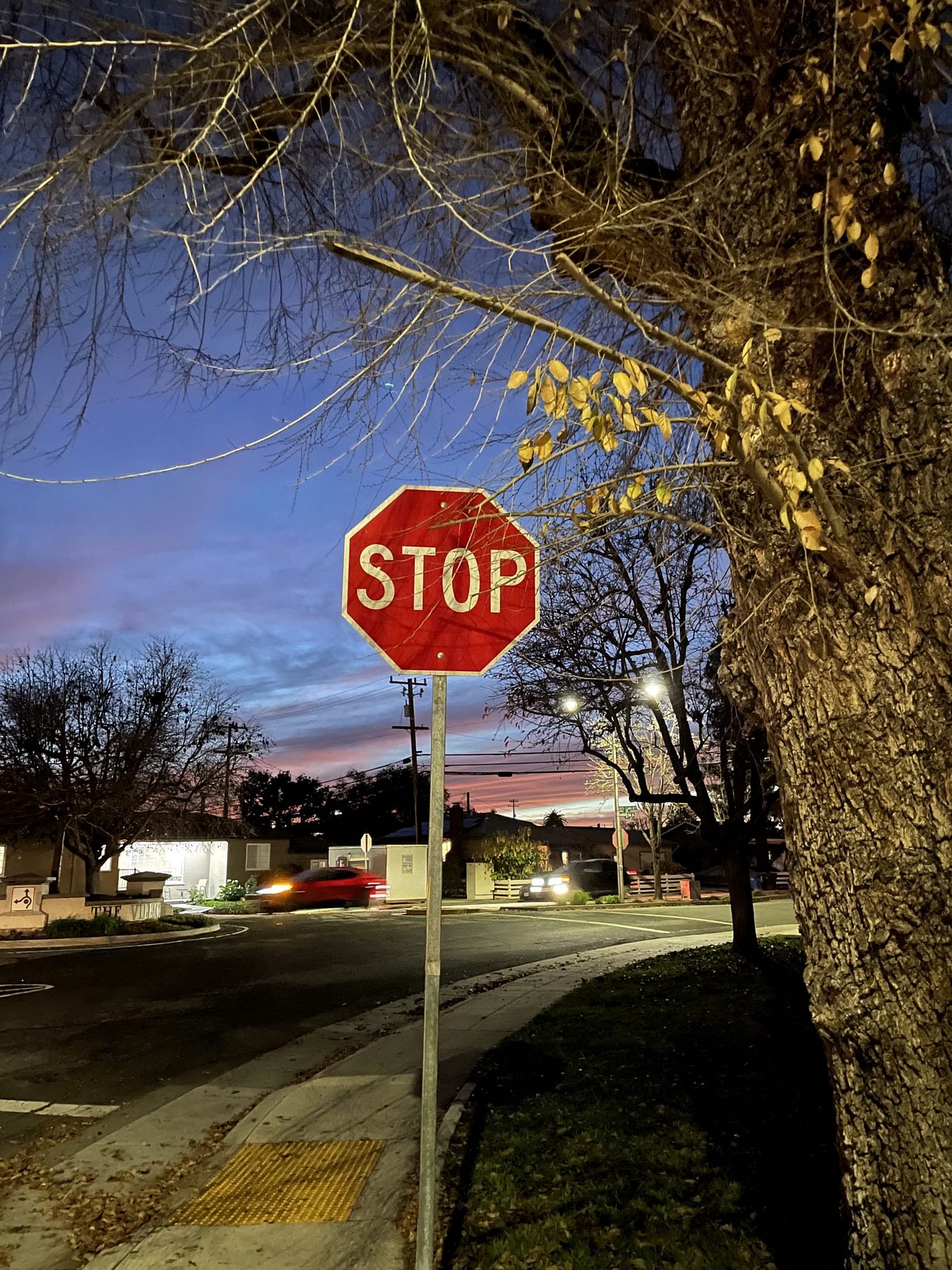 Stop Road Sign