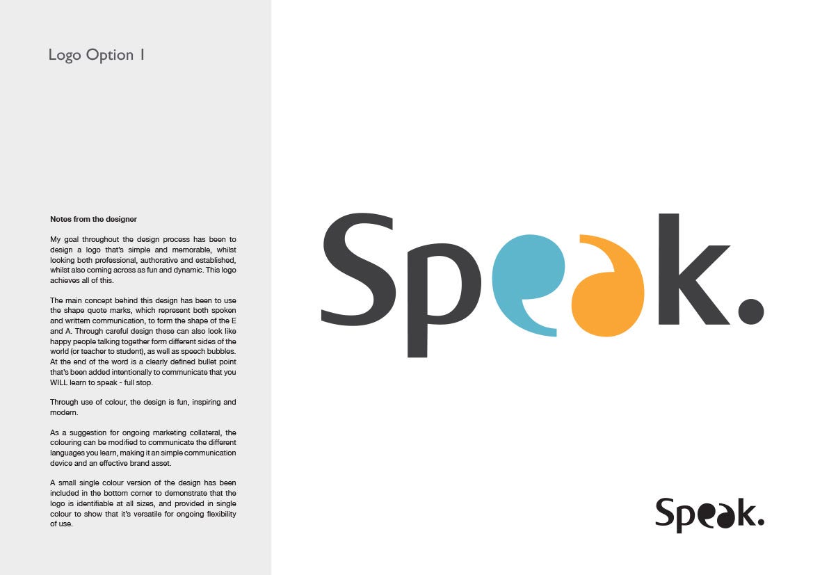 How To Present A Logo Design