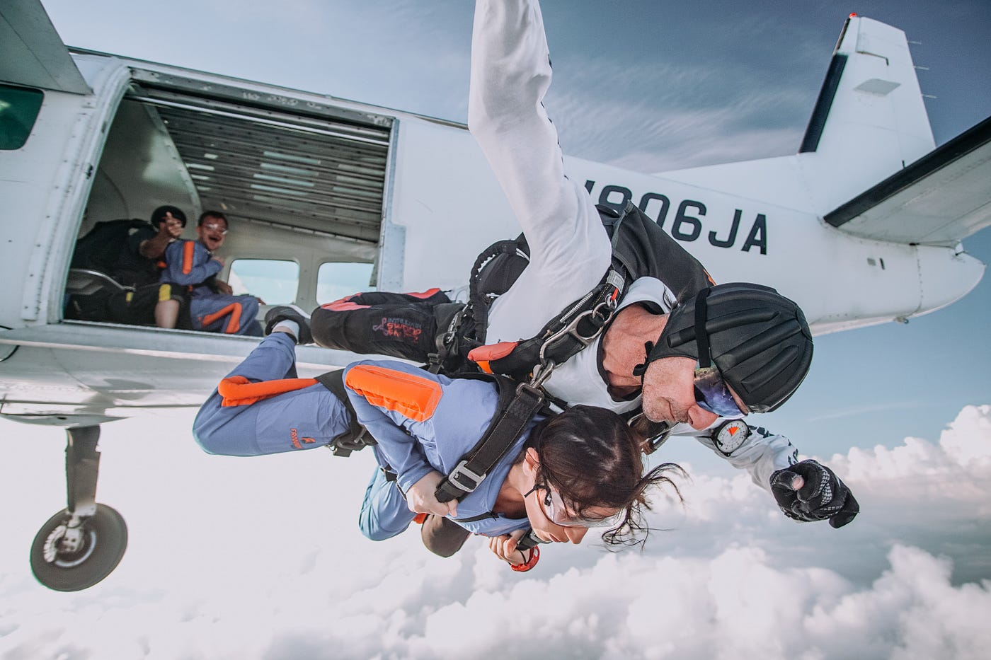 Skydiving Plane