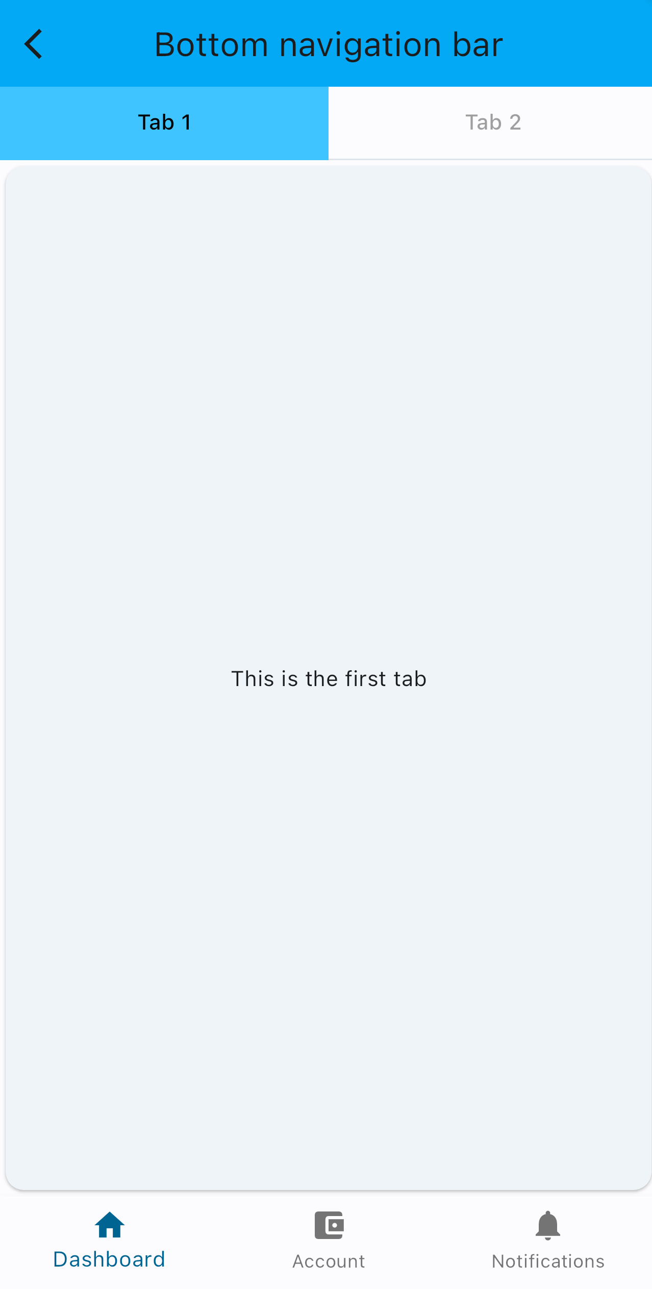 Defaulttabcontroller Flutter Example