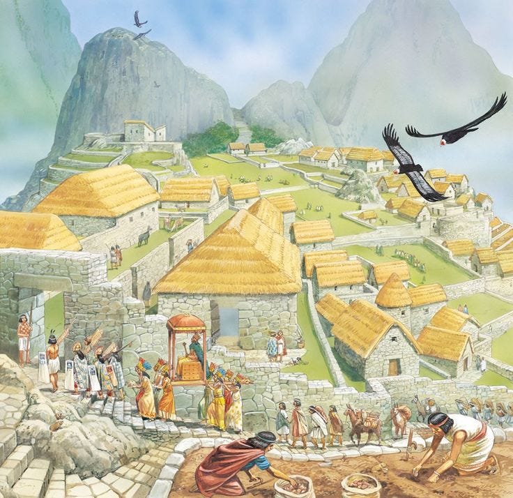 Machu Picchu Ancient Art Machu Picchu Wall Art: Prints & Paintings