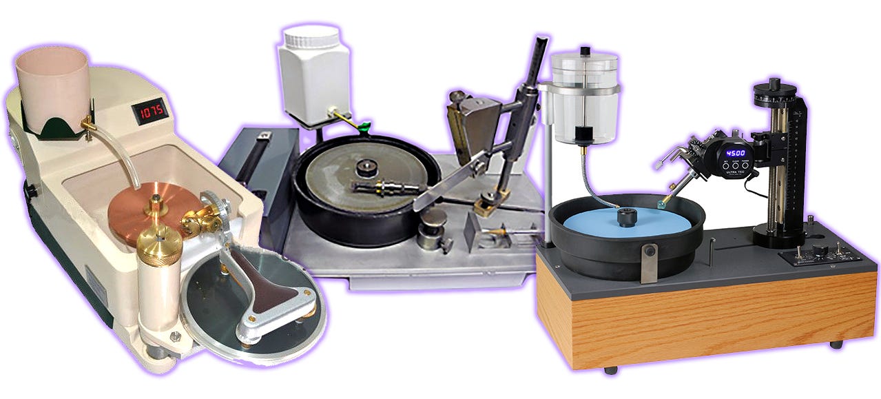 Faceting machine store