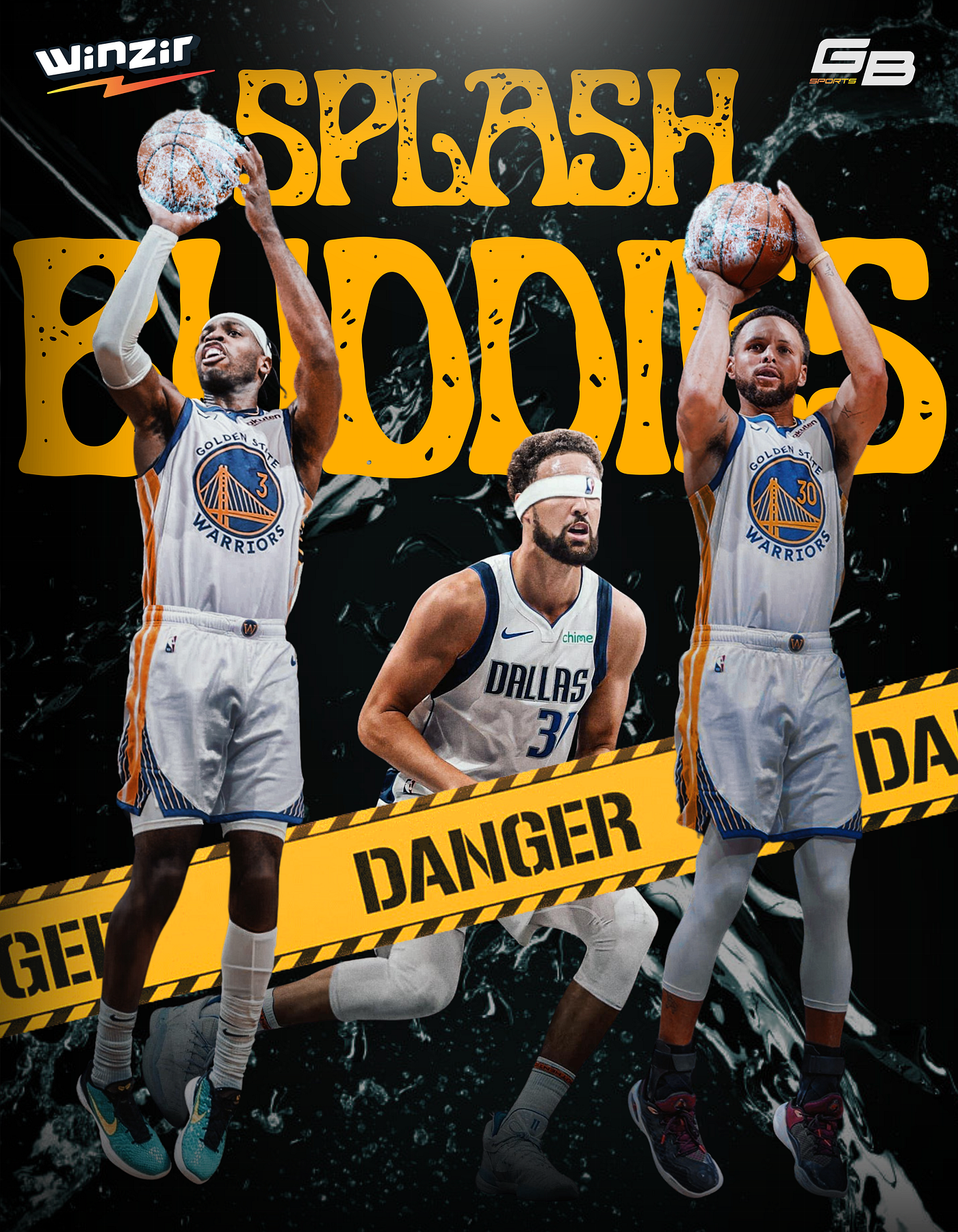 Fond D'écran Splash Brothers Des Guerriers De Golden State Splash