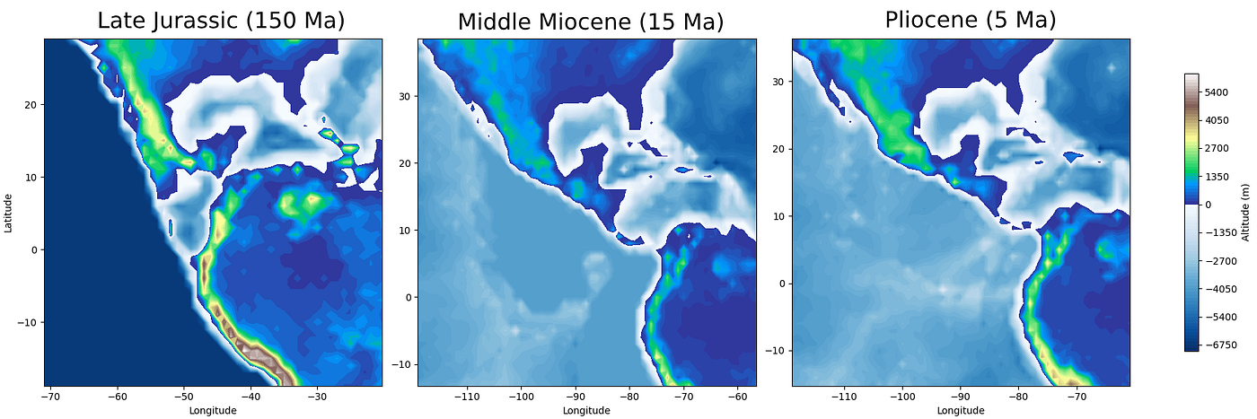 Isthmus Of Panama Geography