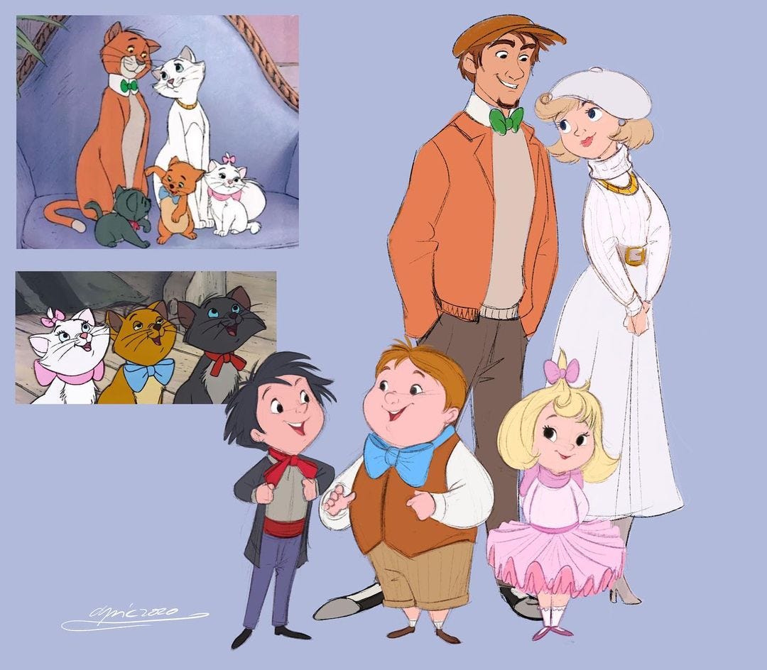Artist Reimagines Your Favorite Disney Animals As Humans Artsheep