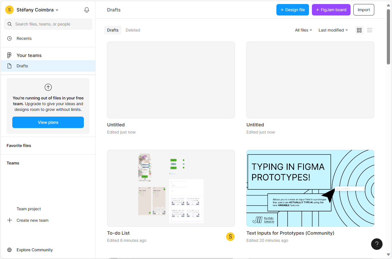 Como scrollar uma lista ou tabela no Figma