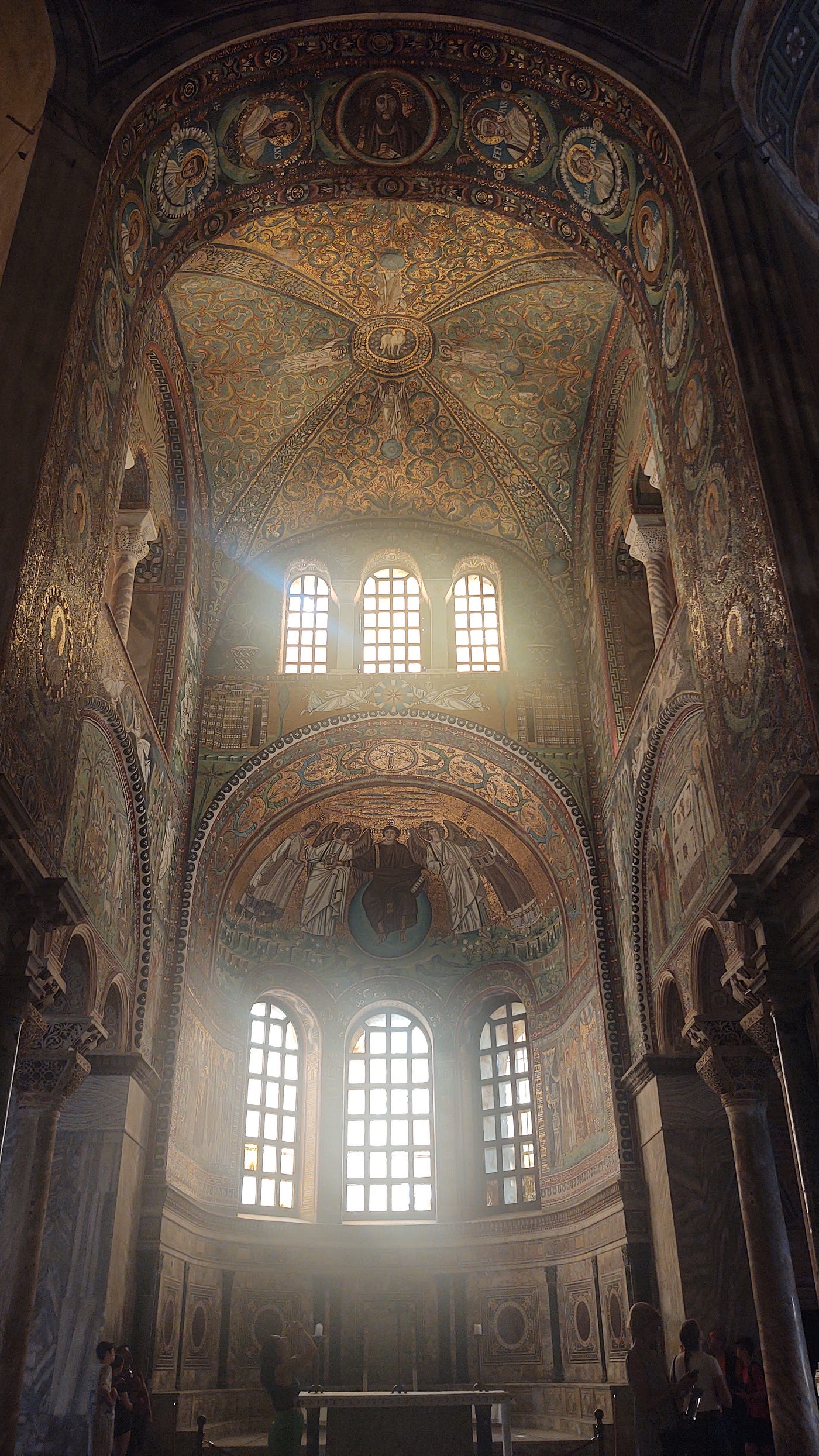 Ravenna Justinian The Basilica Of San Vitale Is A Late Antique Church