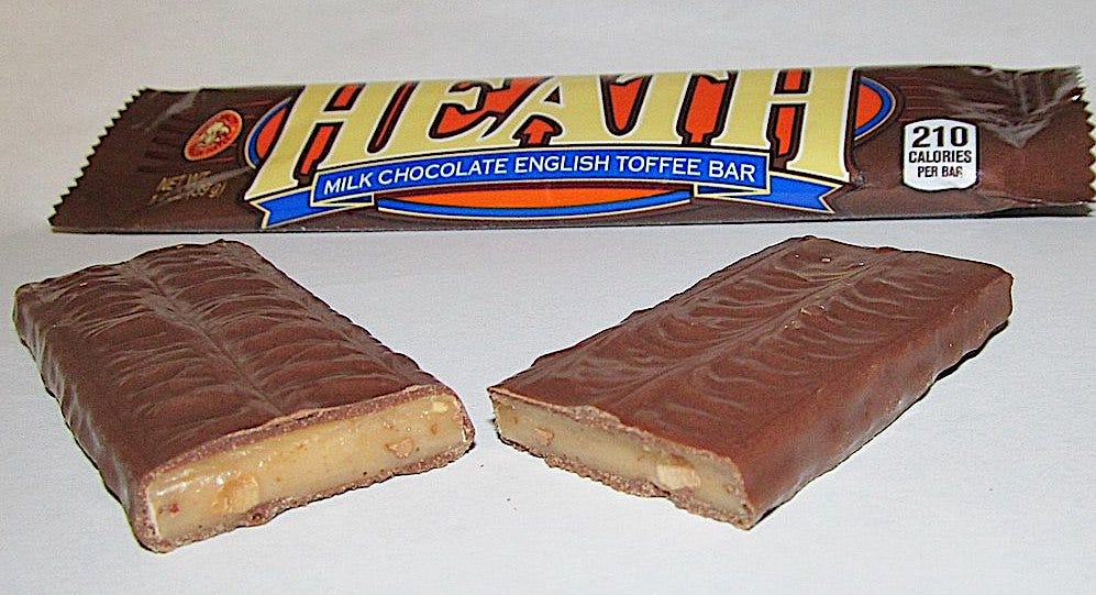 Heath Candy Bars 1920s