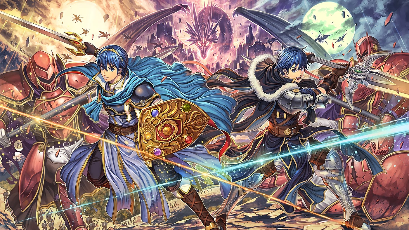 Marth Fire Emblem Shadow Dragon