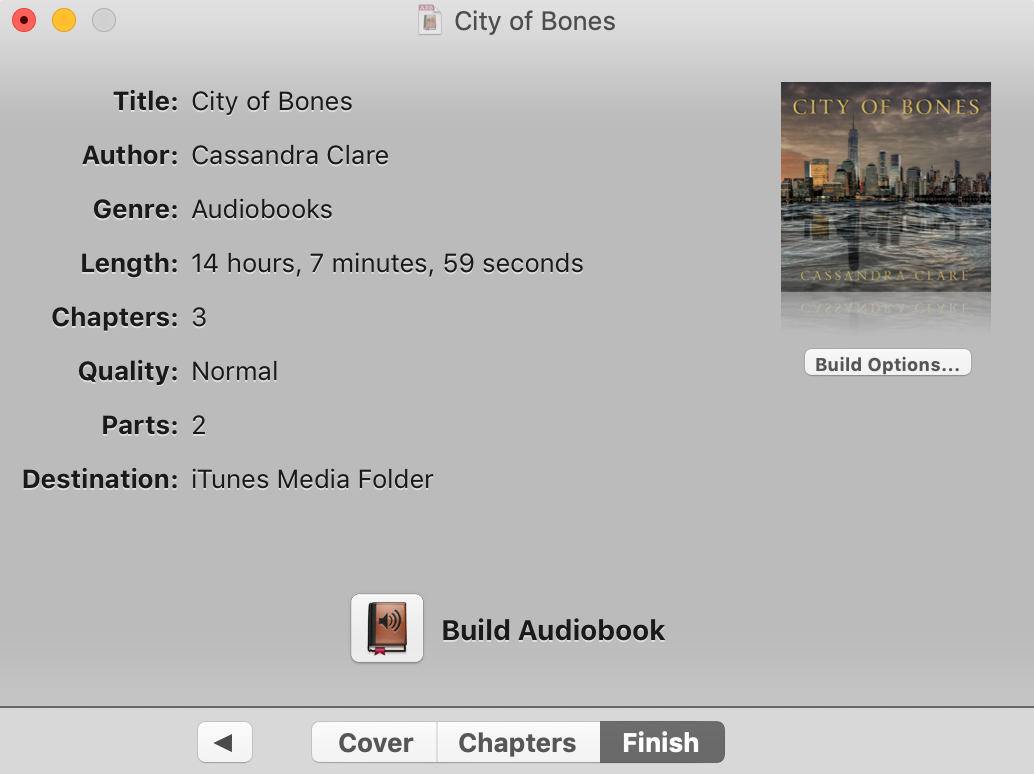 City Of Bones Audiobook