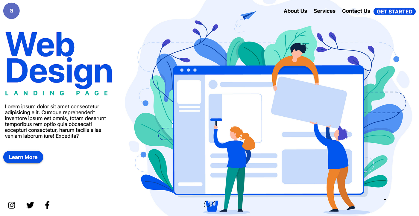 How I Use Css Grid And Flexbox To Create A Onepage Website Redesigning