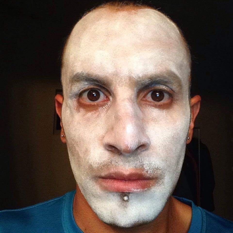 Kratos Face Paint