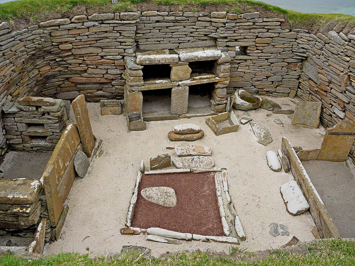 Neolithic Village Skara Brae Orkney Islands Scotland Youtube