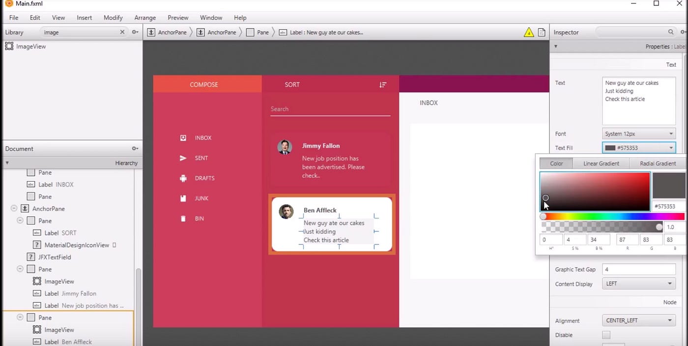Javafx Flat Ui DARK DASHBOARD UI DESIGN IN JAVAFX YouTube