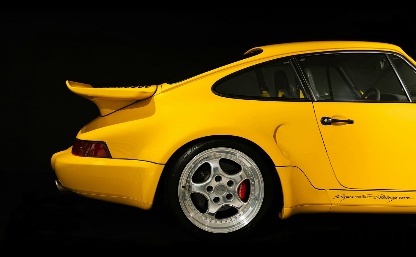 Porsche 964 Turbo Wing Porsche Rear Wing / Spoiler Porsche SC,