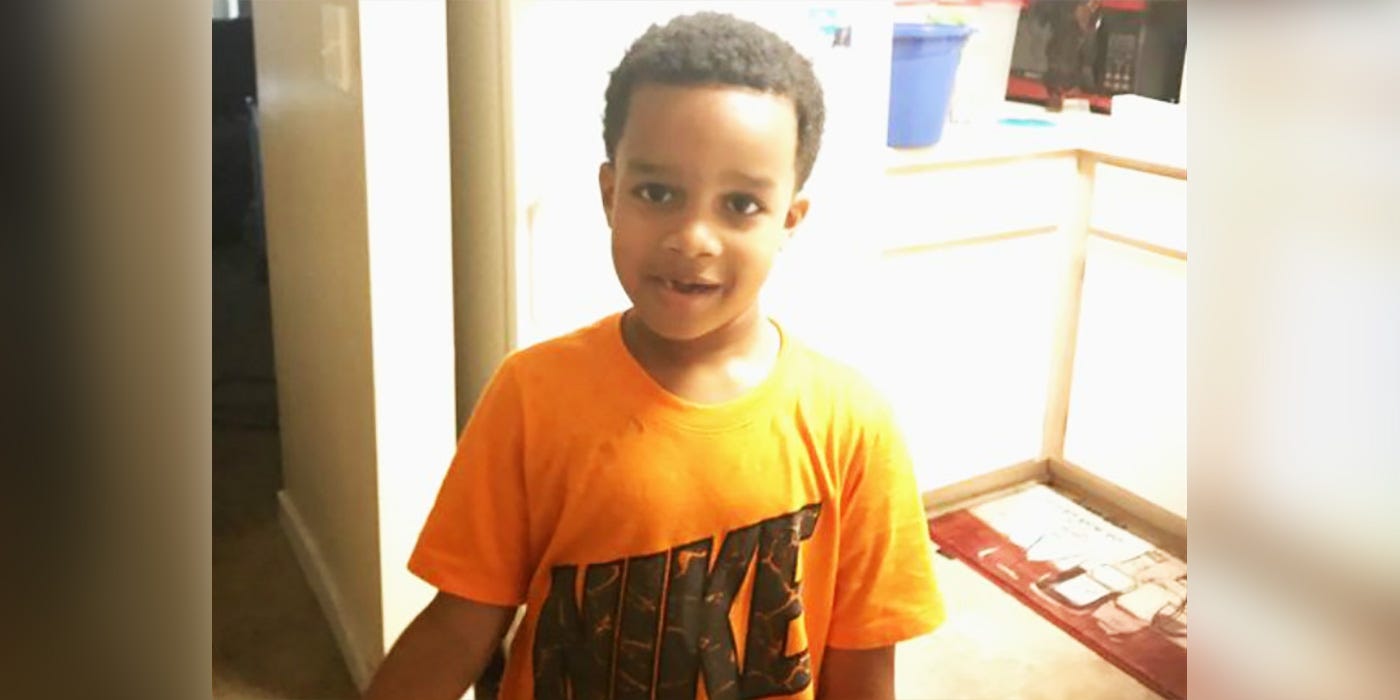 Six Year Old Boy Standing