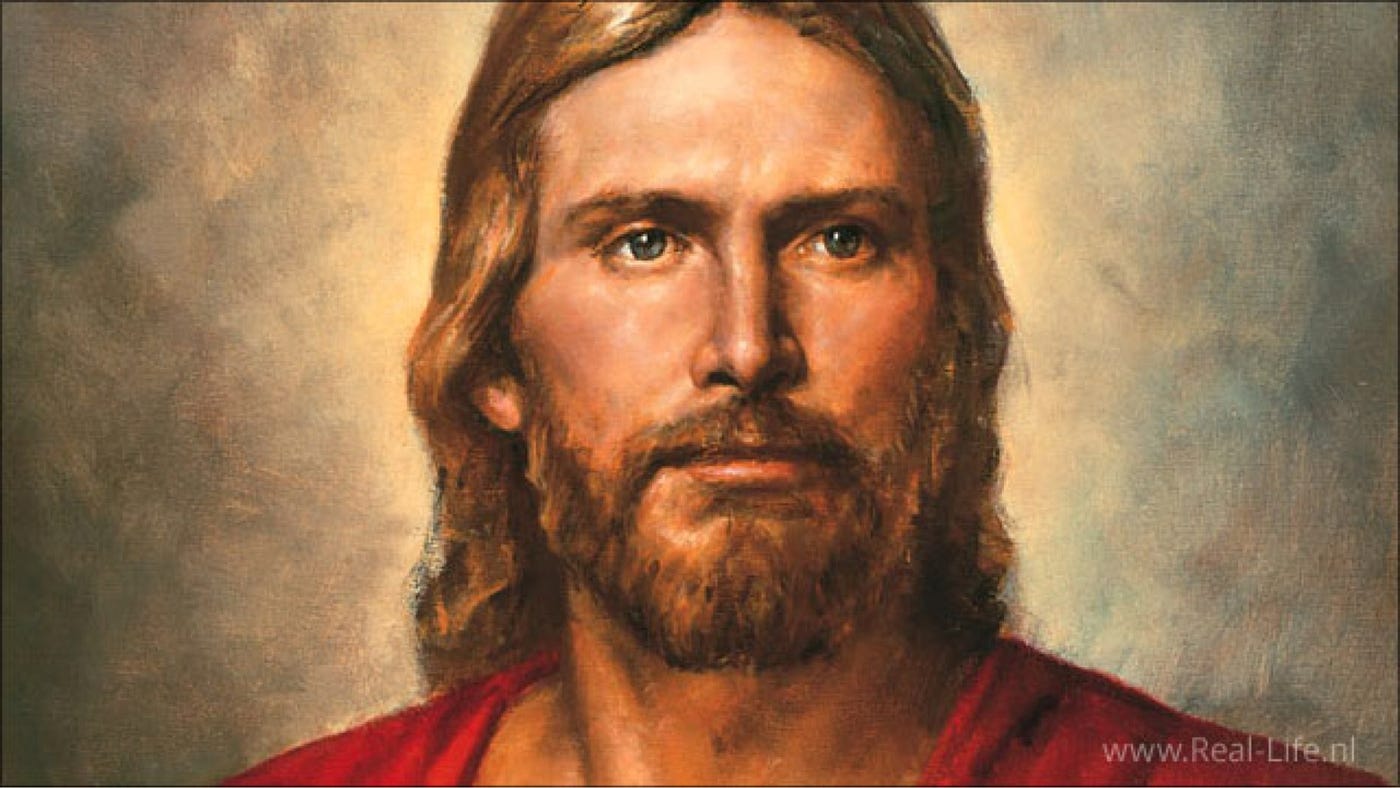 Real Life Jesus Painting