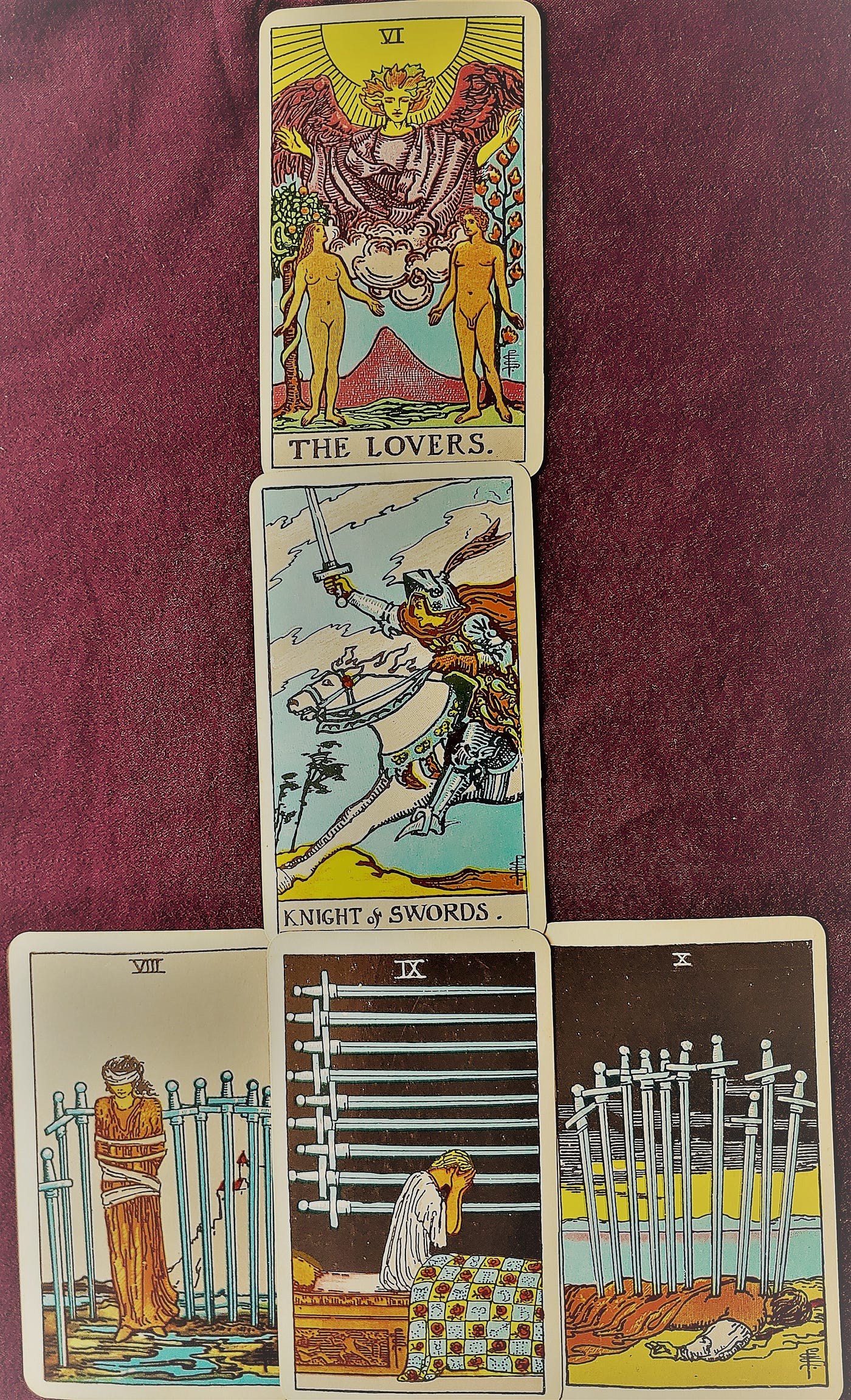 Rider Waite Tarot Minor Arcana