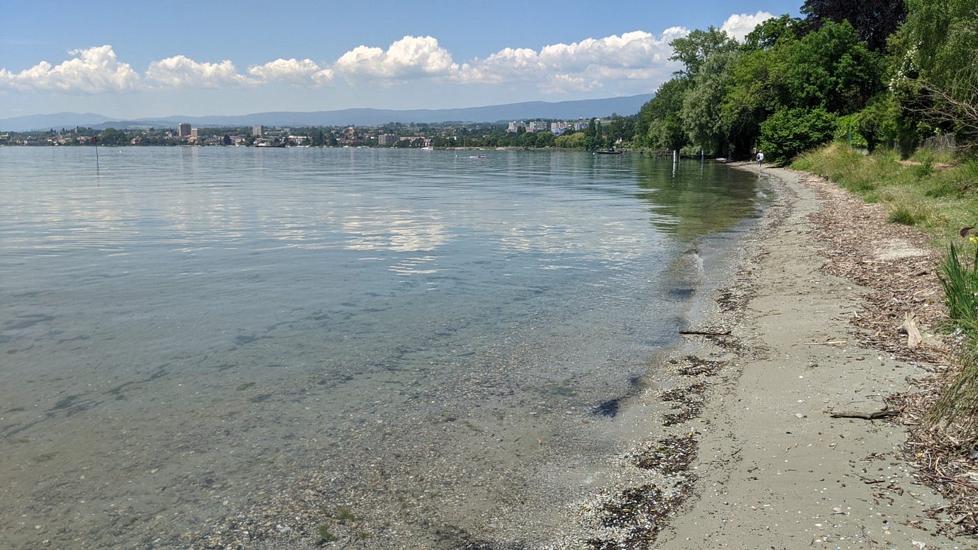 Geneva Switzerland Beach