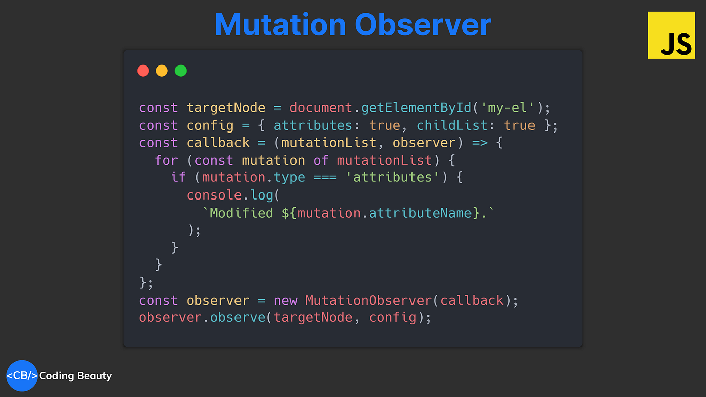 Mutationobserver Playing With MutationObserver In JavaScript YouTube