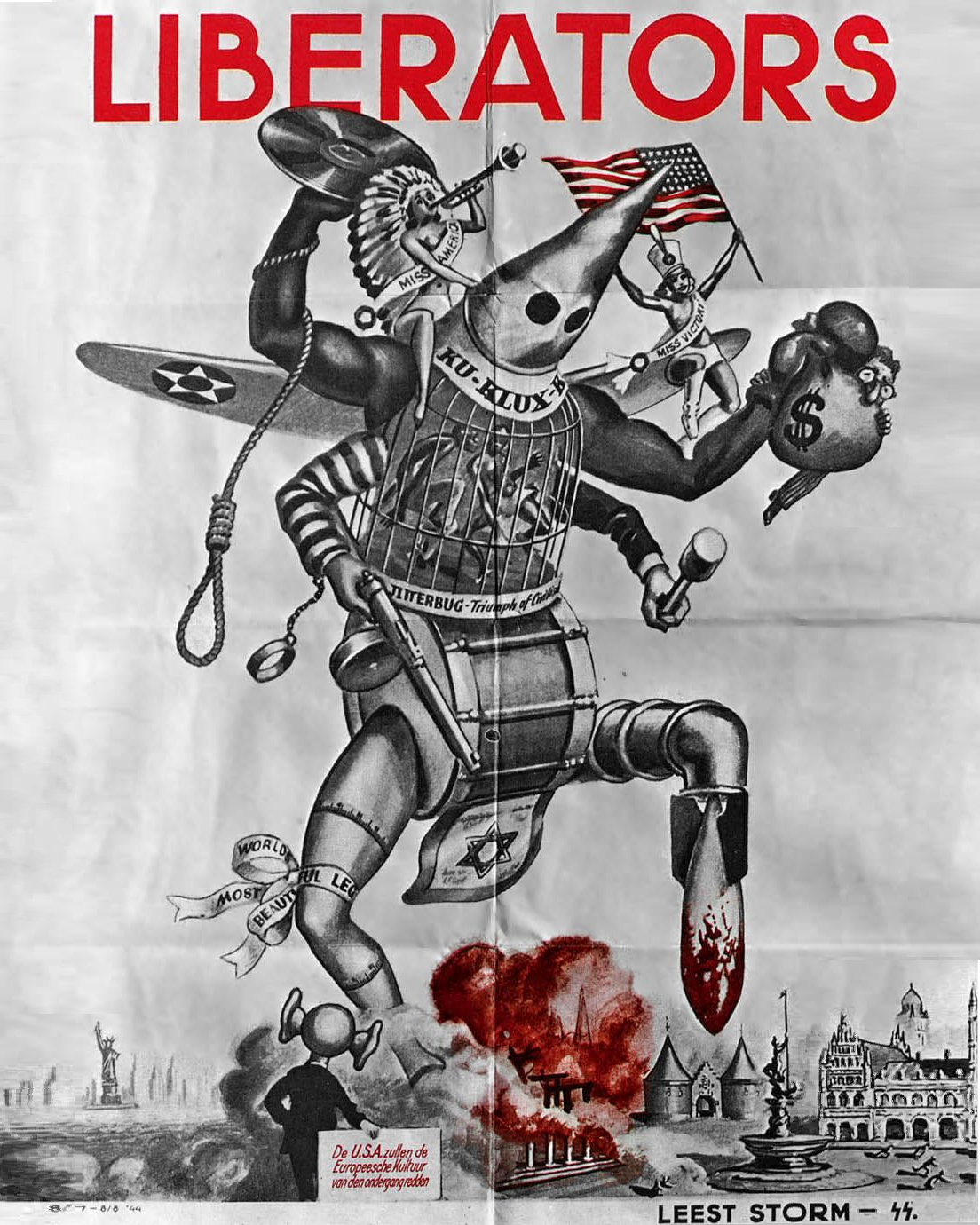 Nazi Propaganda Against Americans