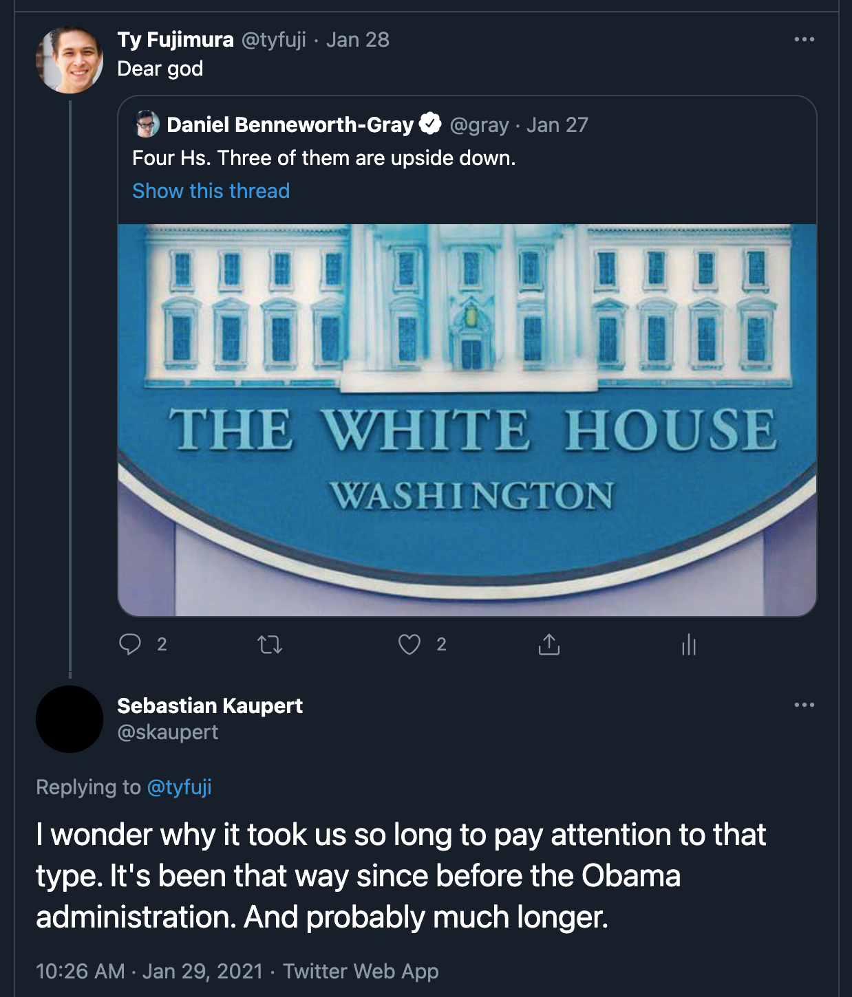 White House Font