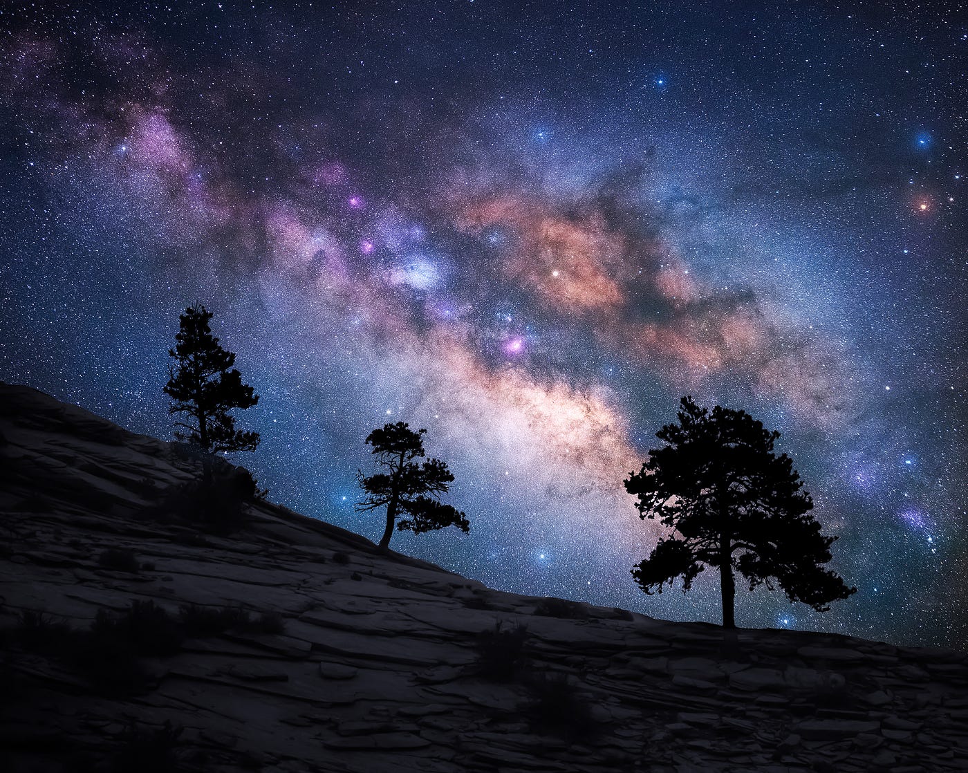 Long Exposure Space Photography