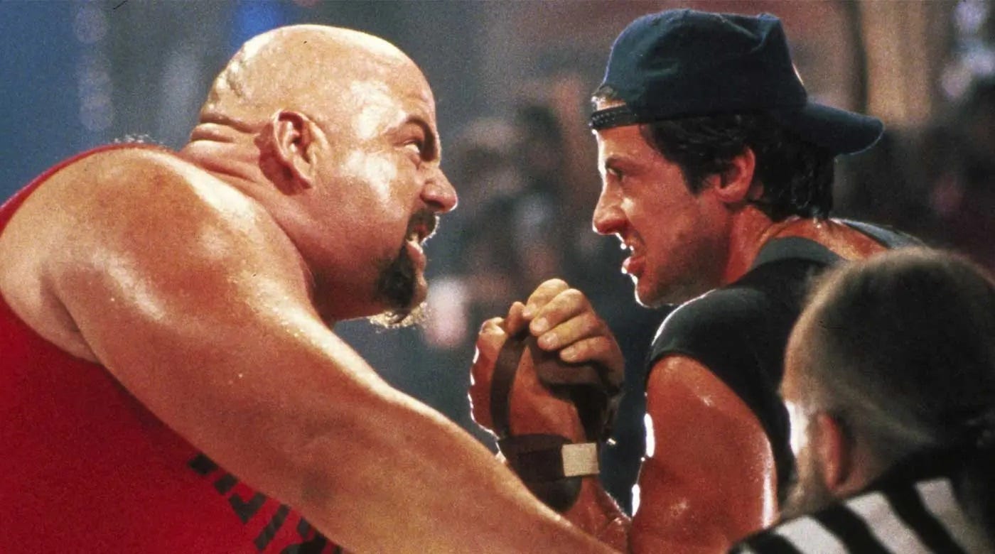 Over The Top Movie Arm Wrestlers I Mockery.com | Over The Top: An