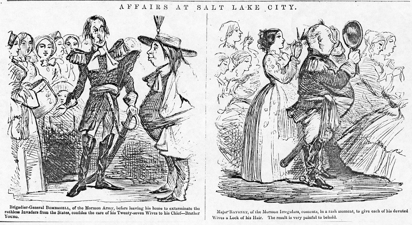 Mormon Political Cartoons