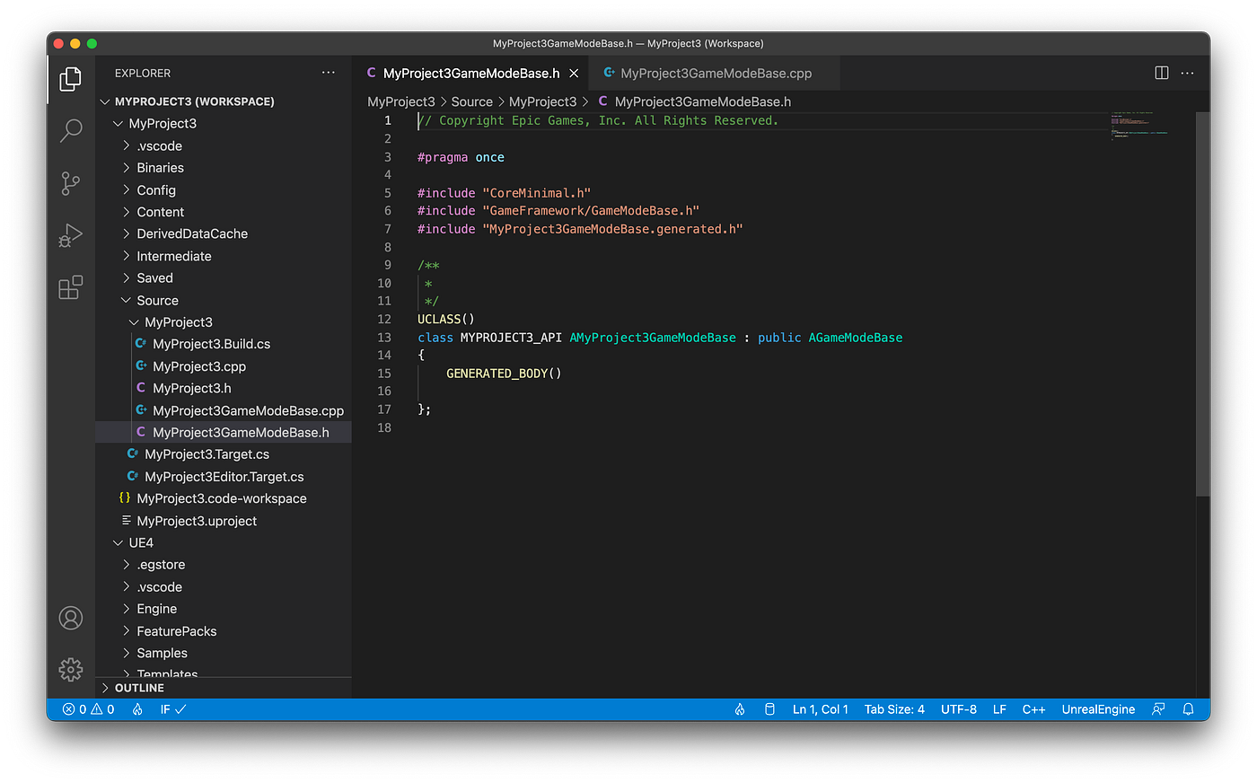 Using Unreal Engine 4 On Macos With Visual Studio A Short Game From