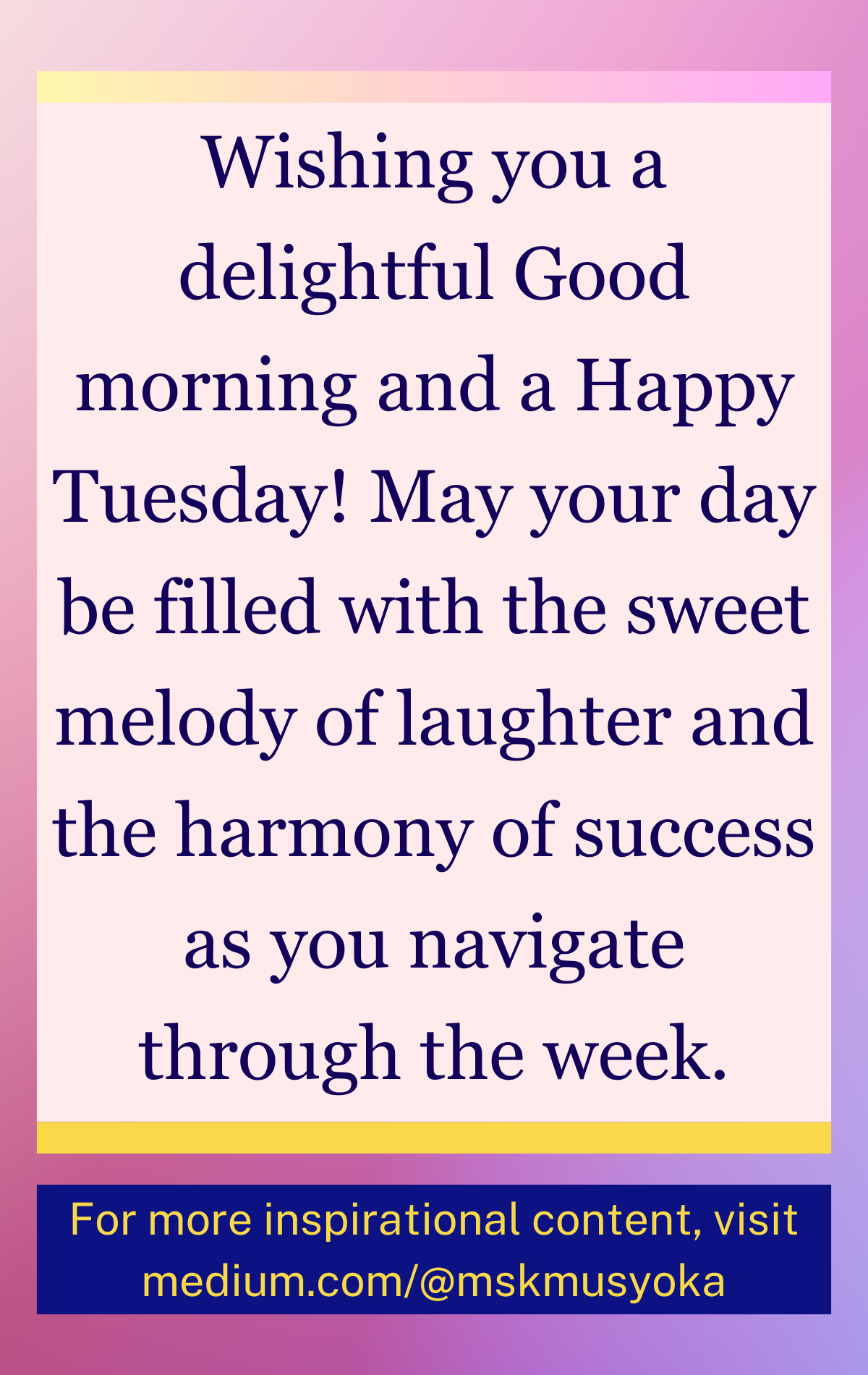 Happy Tuesday Morning Quotes