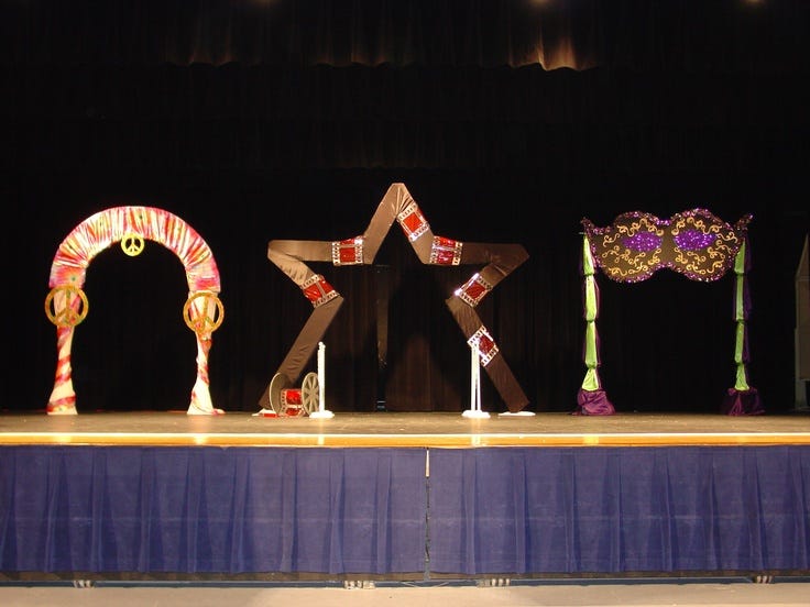 Talent Show Stage Decorations Bryan Elementary Spring Musical | Bryan