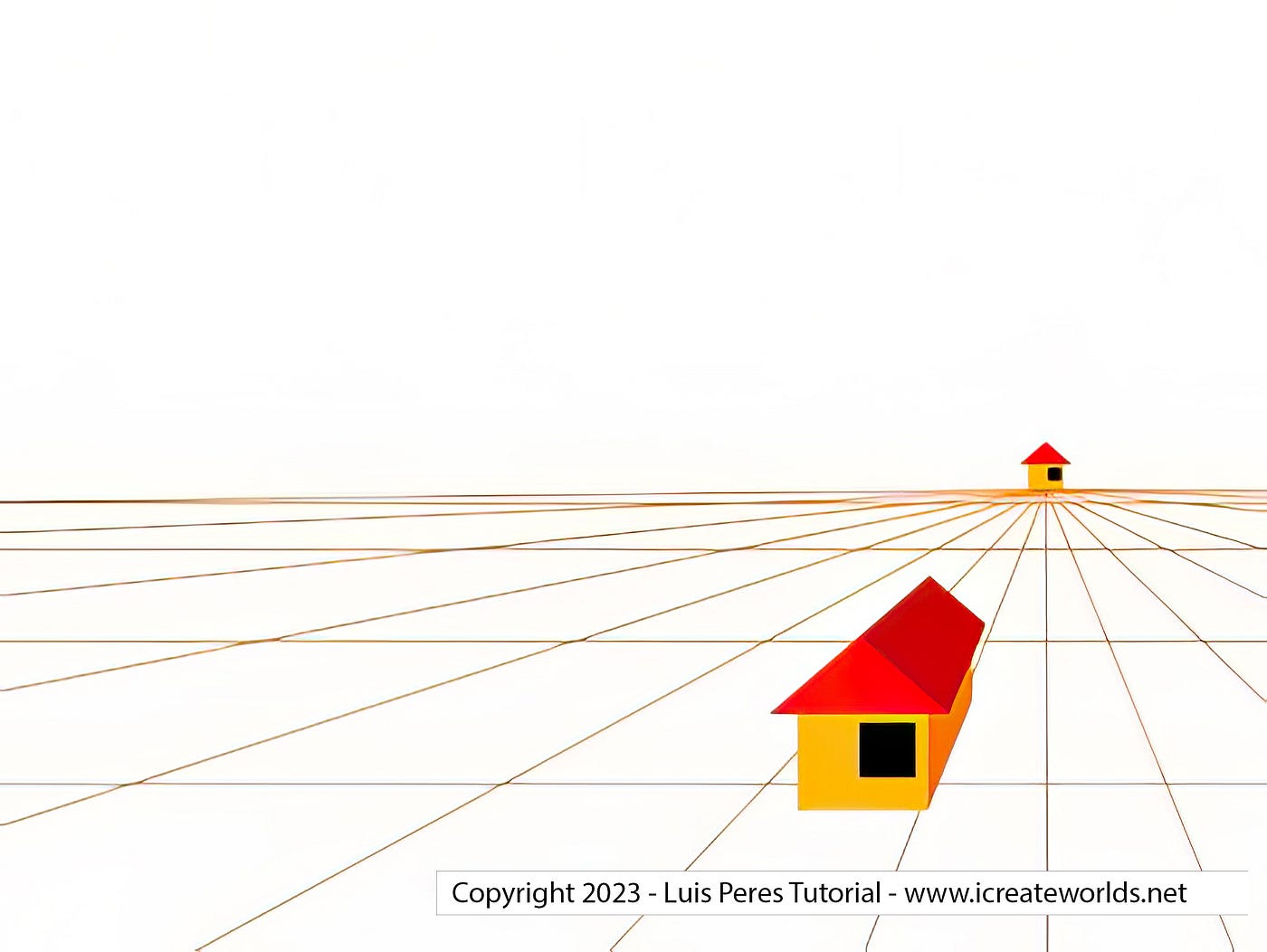 Vanishing Point Drawing Landscape