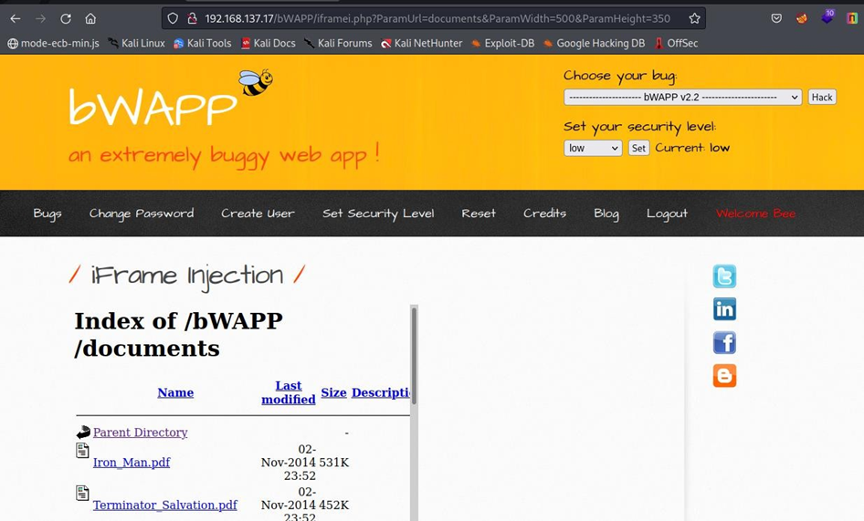 Bwapp Una Aplicacin Web Extremadamente Insegura Para MME | Security