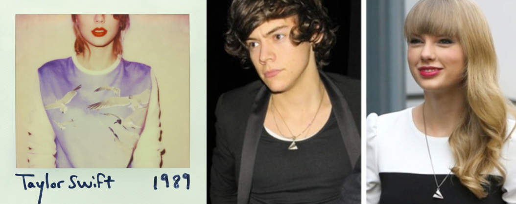 Harry Styles And Taylor Swift Matching Necklaces