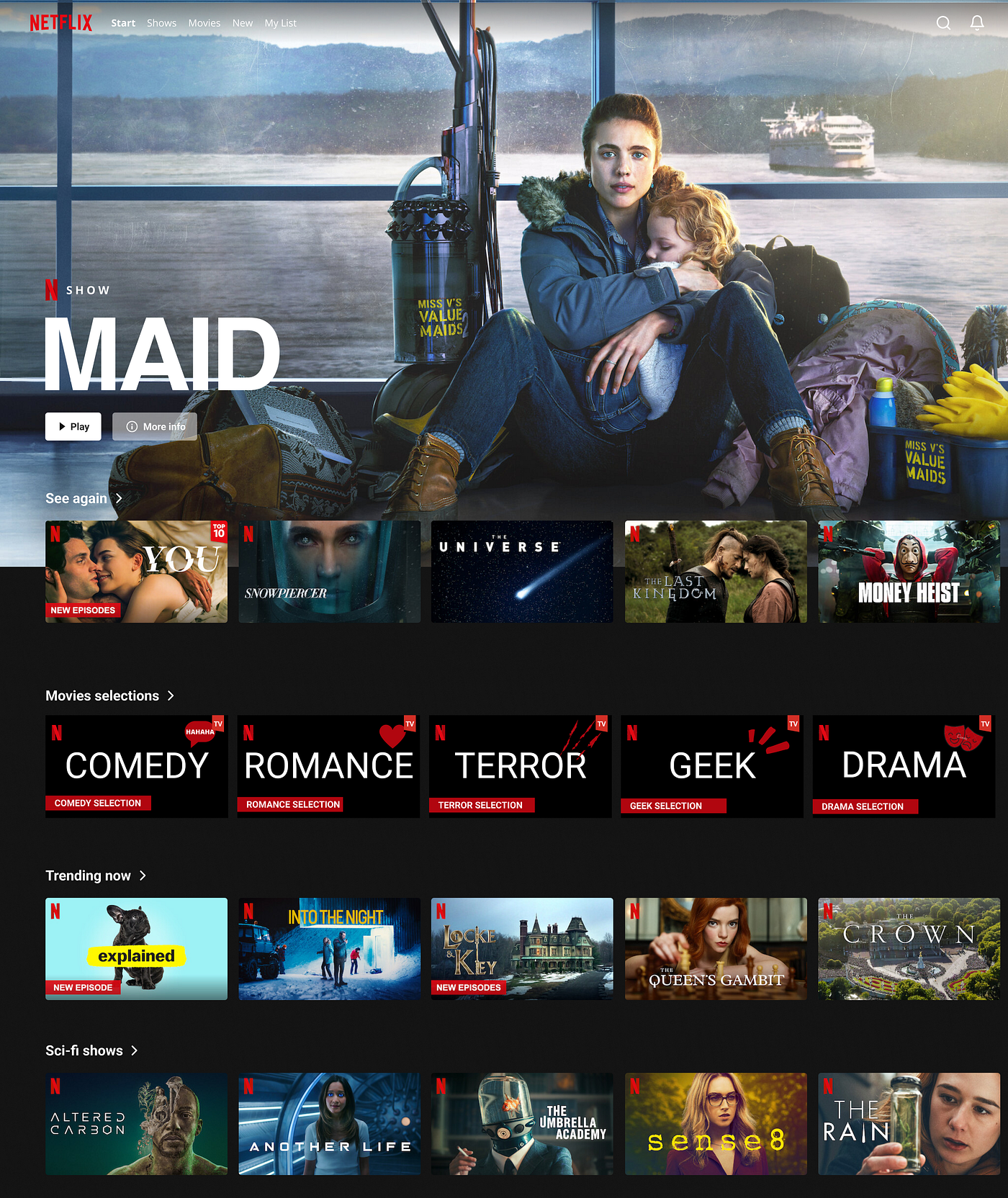 Netflix Selection