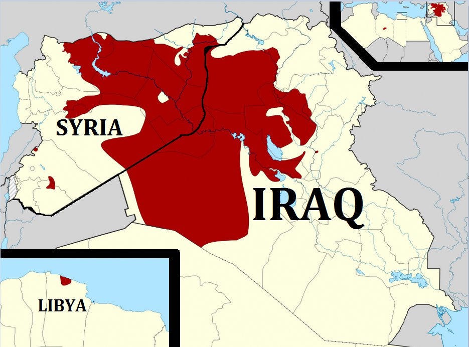 Areas Isis Controls Libya