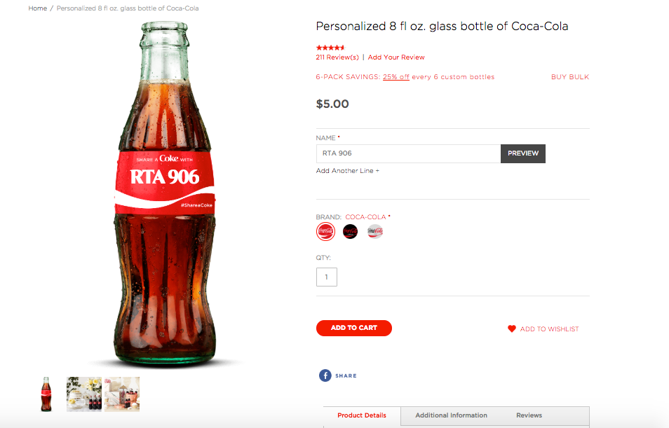 Coke Bottle Names Mike