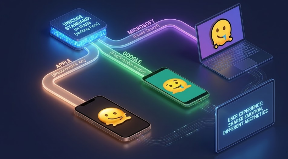 The Hidden Engineering Behind Emojis: How 🫠 Transforms from Code to Emotion