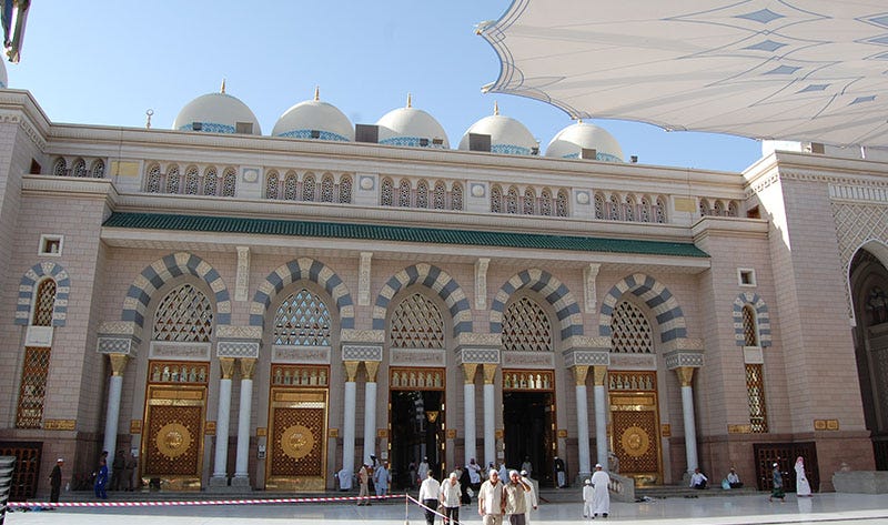 Inside Roza Mubarak Hazrat Muhammad