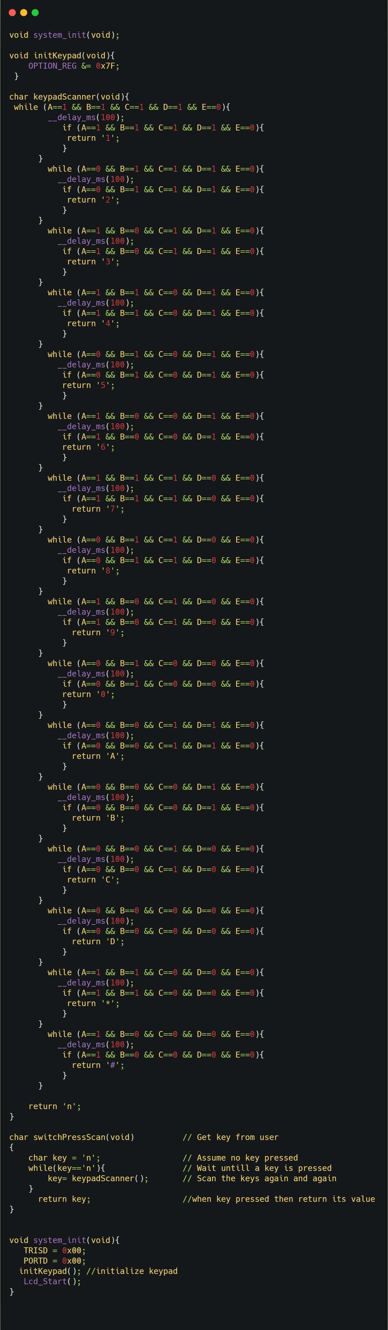 Keypad Interfacing With Pic16f877a Embetronicx Interfacing Keypad With